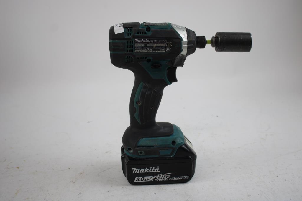 Makita Cordless Impact Driver, XDT11 | Property Room