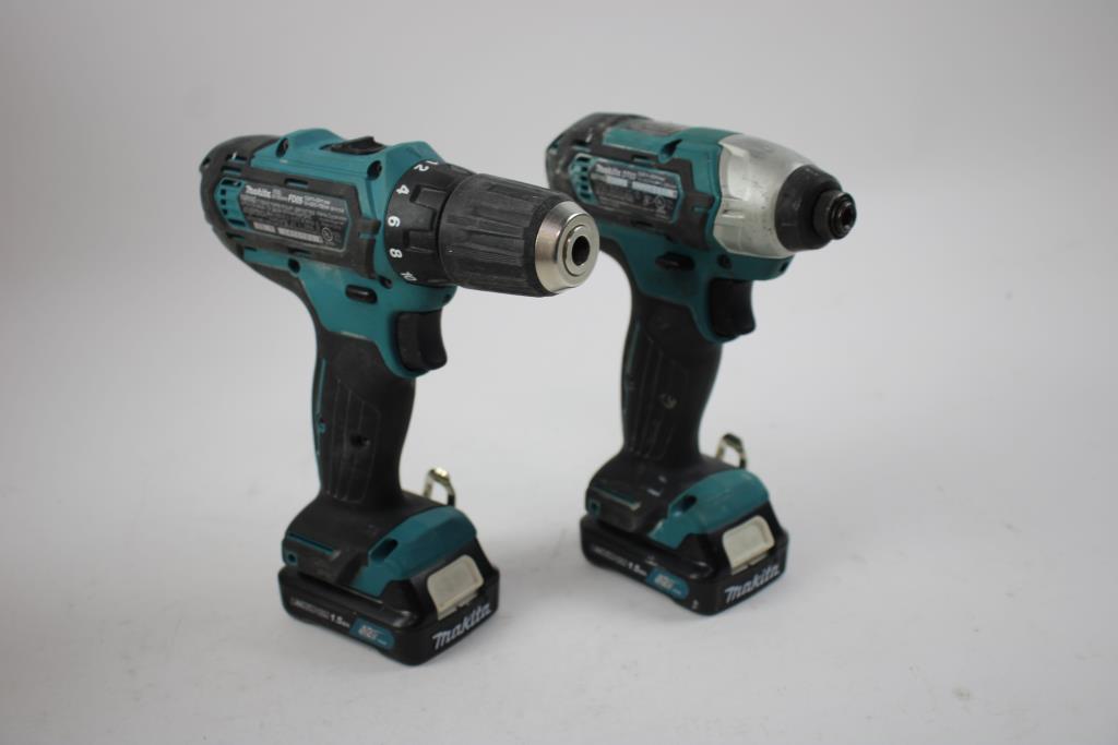 Makita Cordless Power Drills, 2 Pieces | Property Room