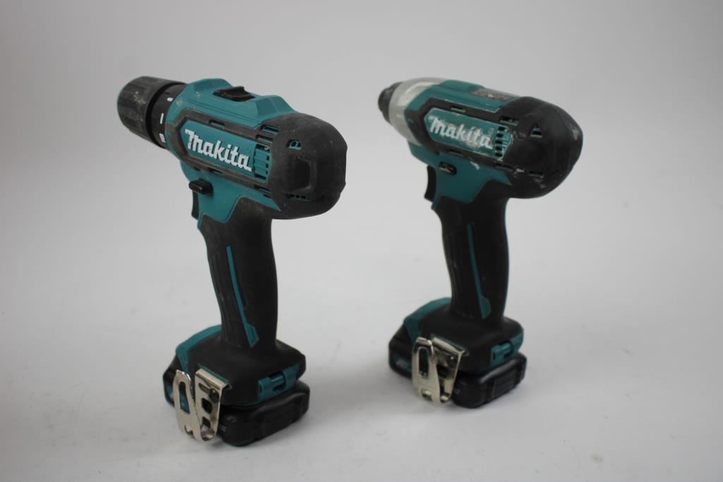 Makita Cordless Power Drills, 2 Pieces | Property Room
