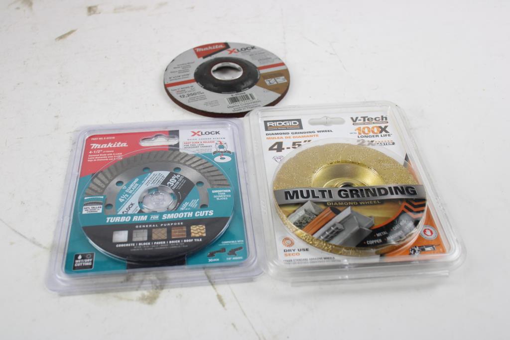 Makita Diamond Blades, Ridgid Diamond Grinding Wheel, 2 Pieces ...