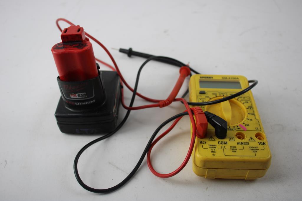 Makita Impact Driver, Sperry Digital Multi-meter, And More, 9+ Pieces ...