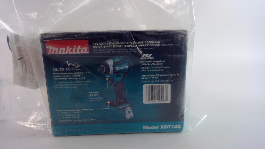 Makita LXT Brushless Cordless 3-Speed Impact Driver | Property Room