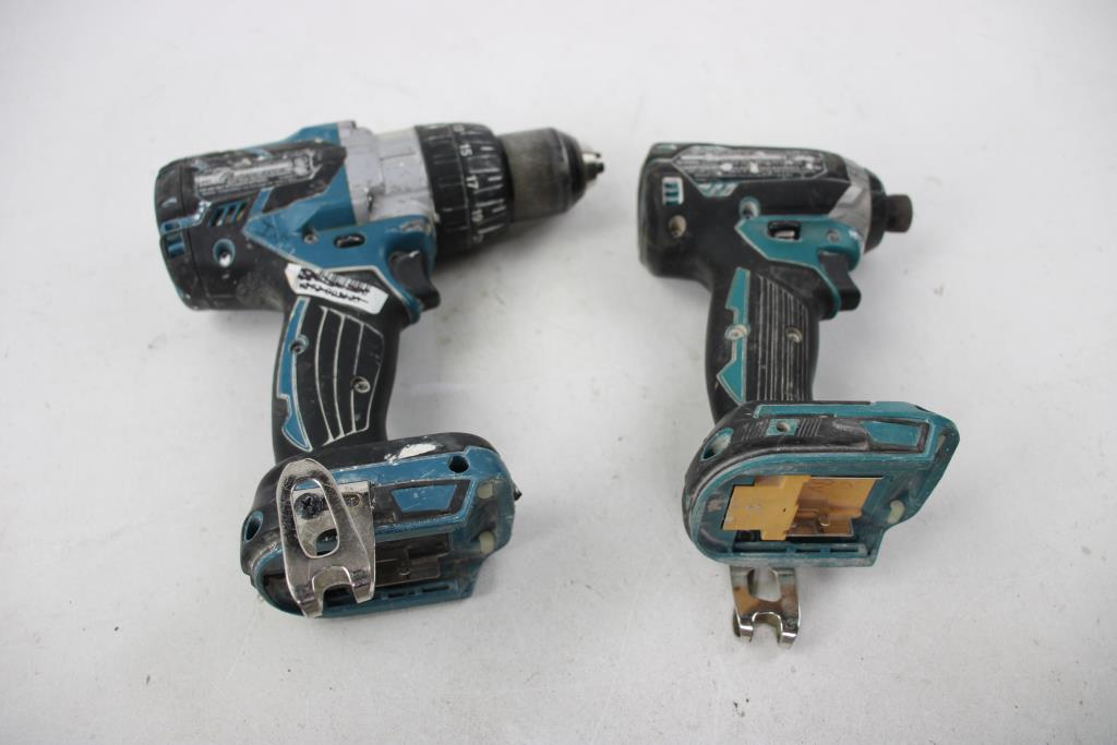 Makita XDT13 1/4" Impact Driver And 1/2" Hammer Drill XPH07 | Property Room