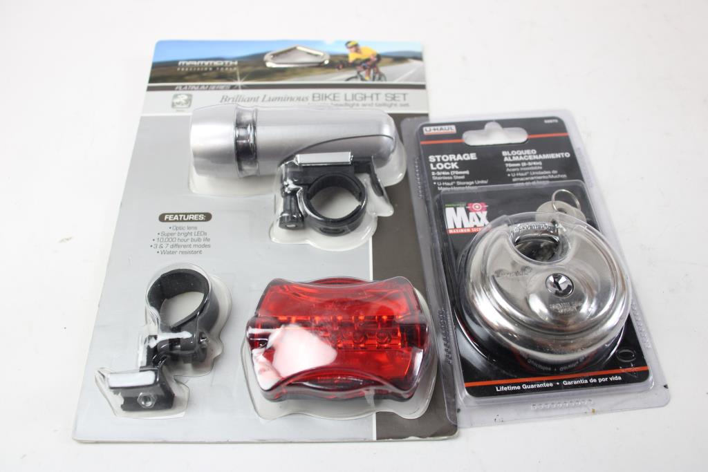 Mammoth Bike Light Set And More 6 Pieces | Property Room