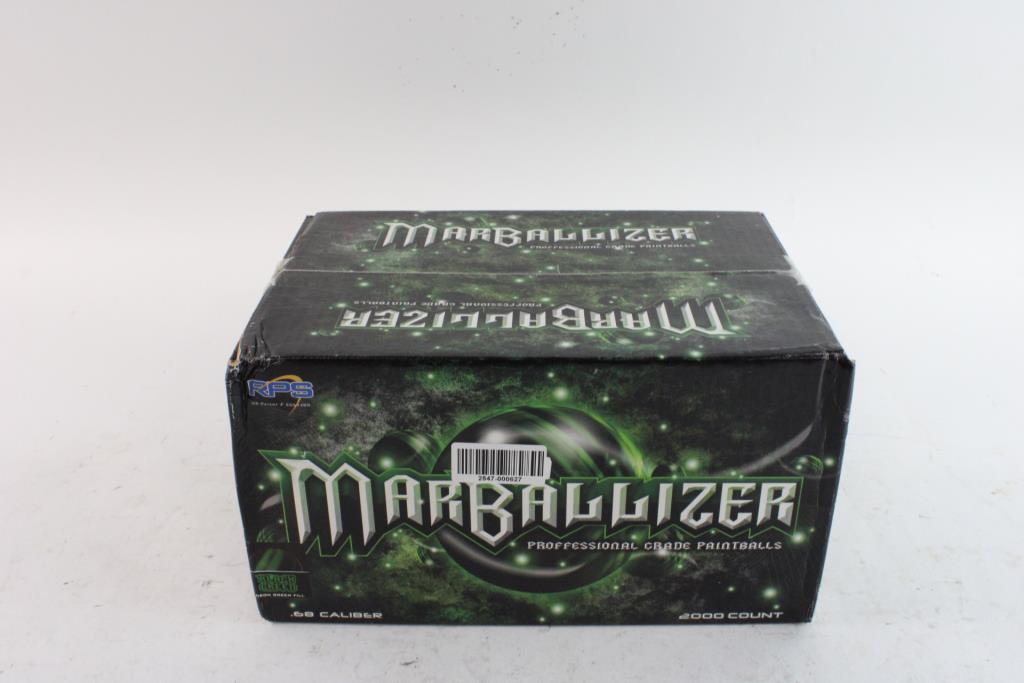 Marbalizer Paintballs 2000 Count | Property Room