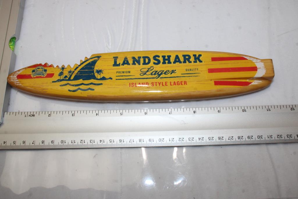 Margaritaville Imported Land Shark Lager Tap Handle | Property Room