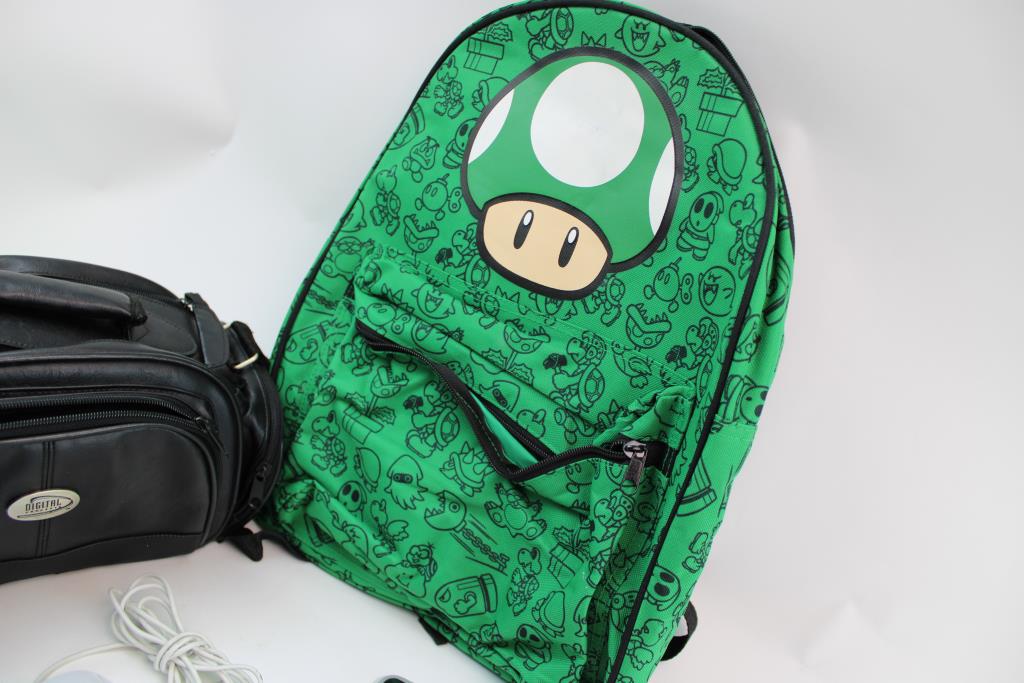Mario Bros. Green Mushroom Backpack, Headphones, Santoku Knife And More ...