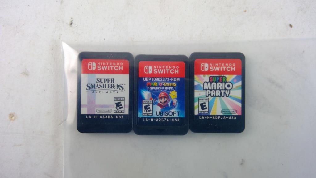 Mario/Rabbids Sparks Of Hope, Super Smash Bros. Ultimate & Super Mario ...