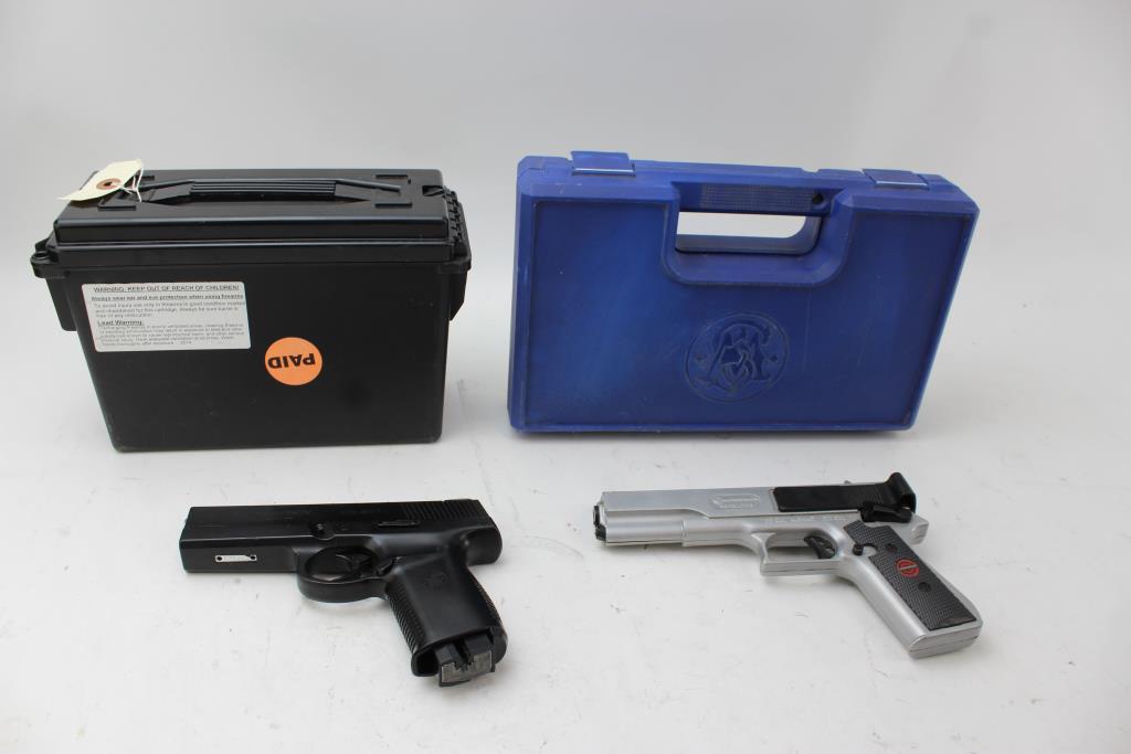 Marksman Repeater, Smith & Wesoon Airsoft Guns, Gun Case, Ammo Box: 4 ...