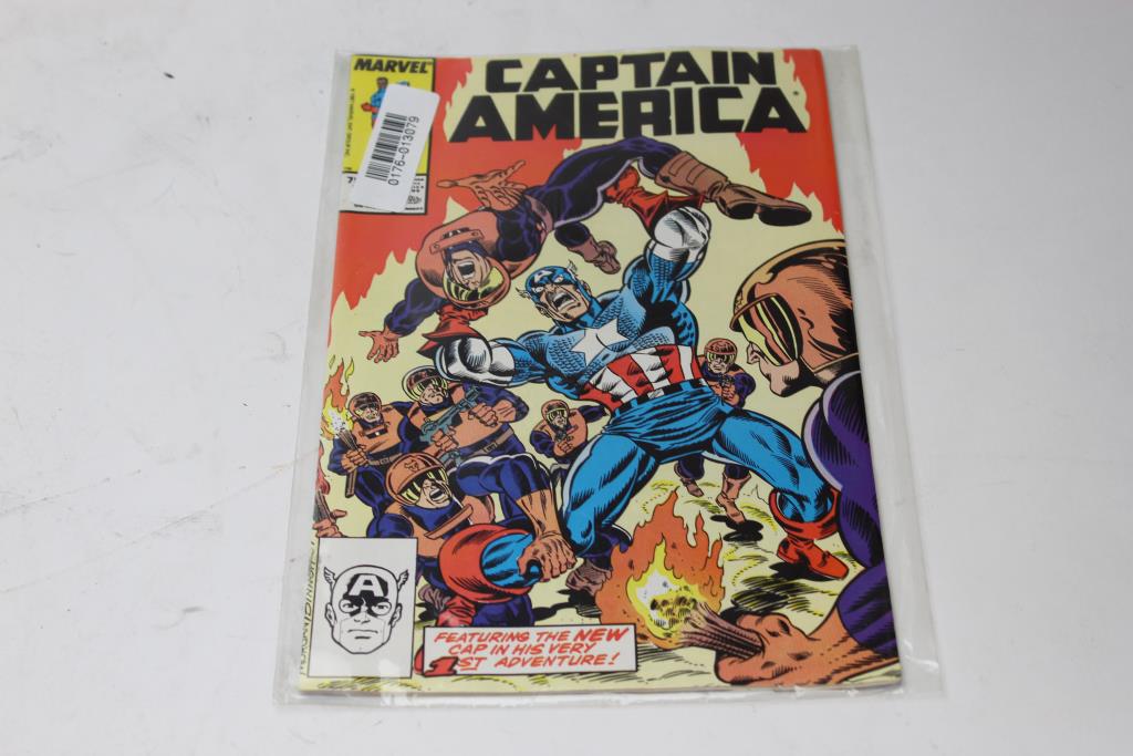 Marvel 1987 Captain America Comic Book #335 | Property Room