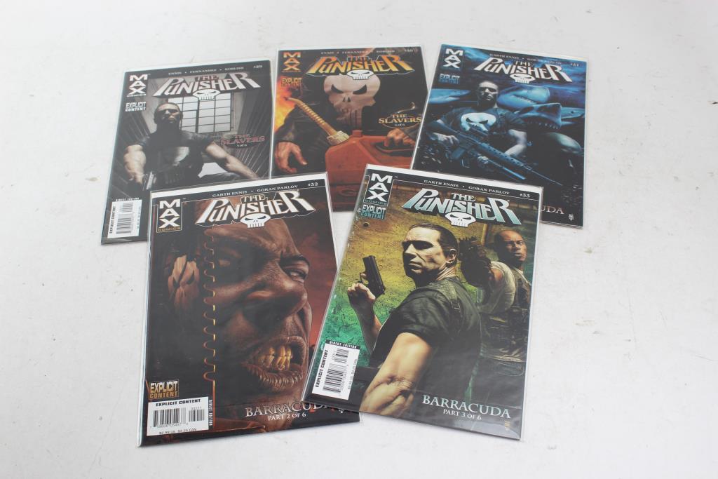 Marvel And Max Comic Books, 10 Pieces | Property Room