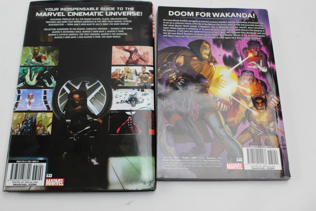 Marvel Cinematic Universe Guidebook And Black Panther Graphic Novel, 2 ...