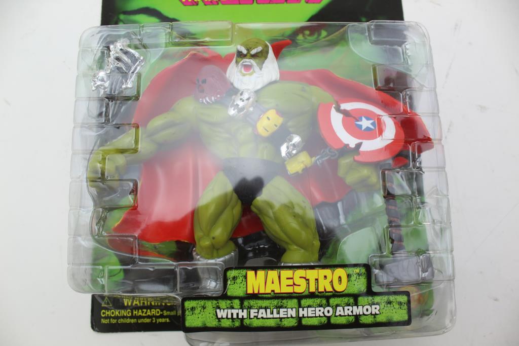 Marvel Comics The Incredible Hulk Transformations Maestro Action Figure ...