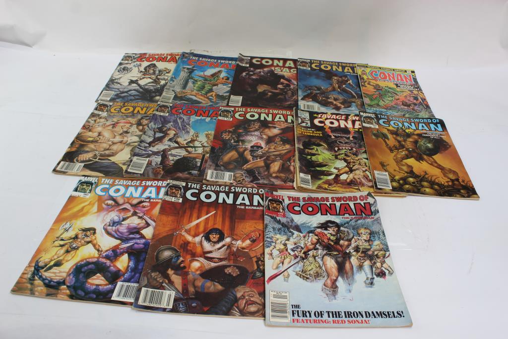 Marvel Conan, Black Panther, And Origins Of Comics 10+ Pieces ...