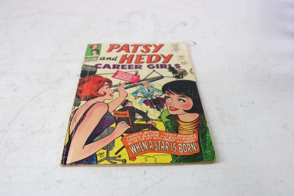 Marvel Patsy And Hedy Career Girls Featuring The Return Of Cord Ryan #107, AUG 1966 | Property Room
