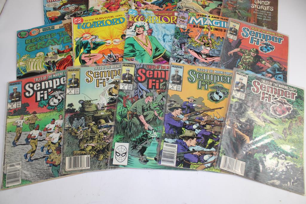 Marvel Semper Fi' And Other Comics 15 Pieces | Property Room