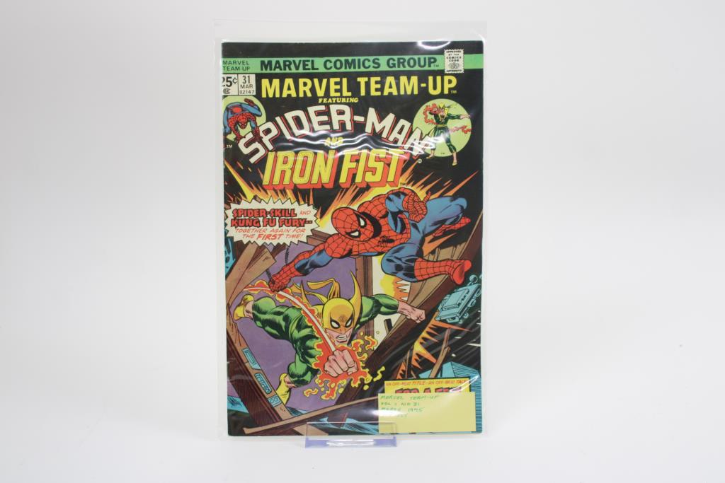Marvel Team-Up Spider-man And Iron Fist #31, 1975 Marvel | Property Room