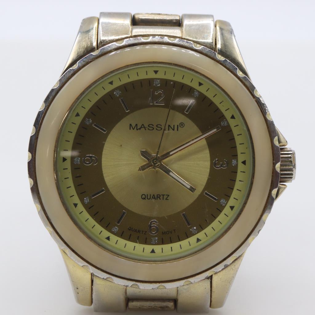 Massini Analog Stainless Steel Watch | Property Room