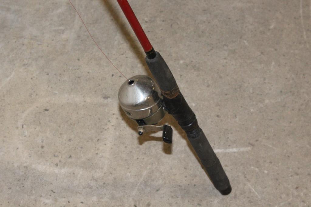 Master Fishing Rod With Shakespeare Reel | Property Room