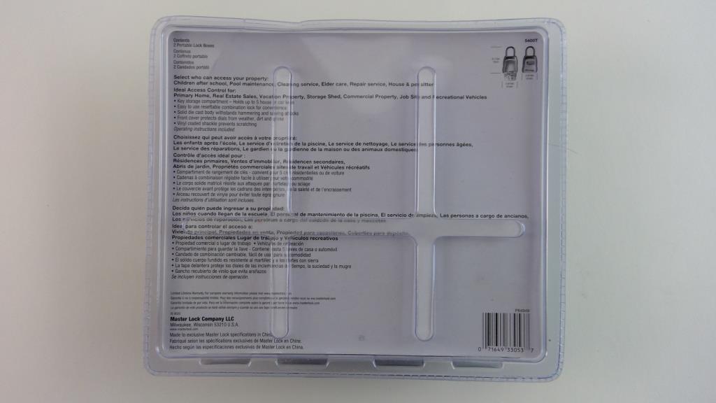 Master Lock 2 Pack | Property Room