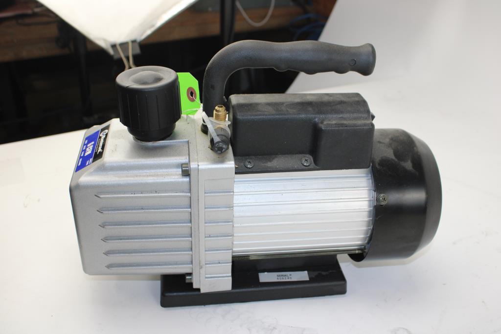 Mastercool 90066-B 6.0 CFM Single Stage High Performance Deep Vacuum ...