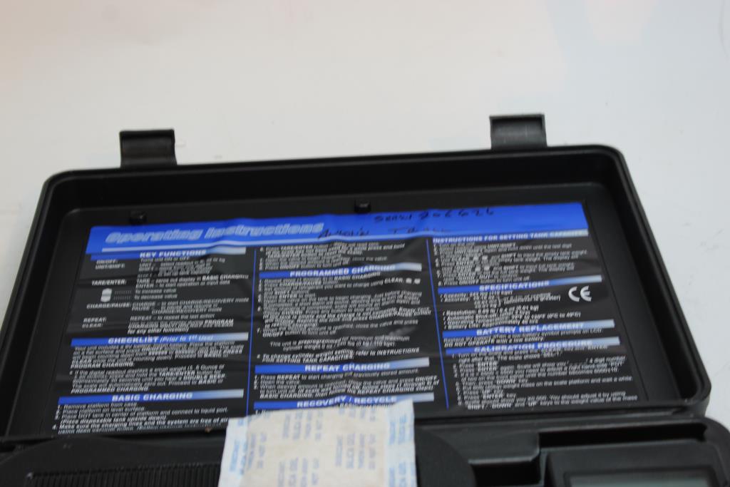 Mastercool Accu-Charge II Programmable Refrigerant Scale | Property Room