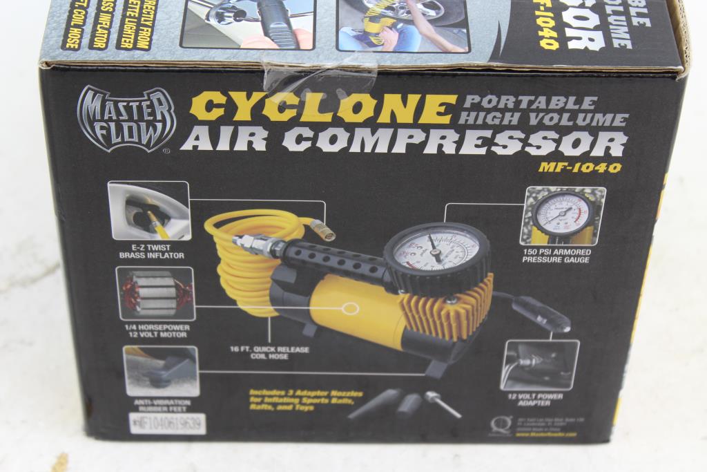 Masterflow 12V Portable Air Compressor / Inflator | Property Room