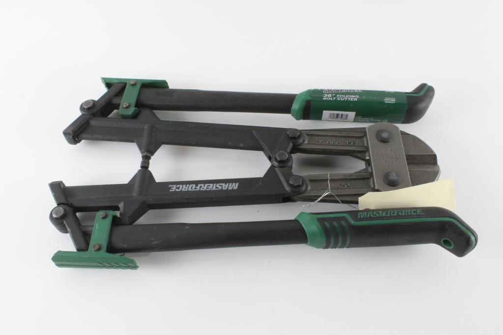 MasterForce Folding Bolt Cutters | Property Room