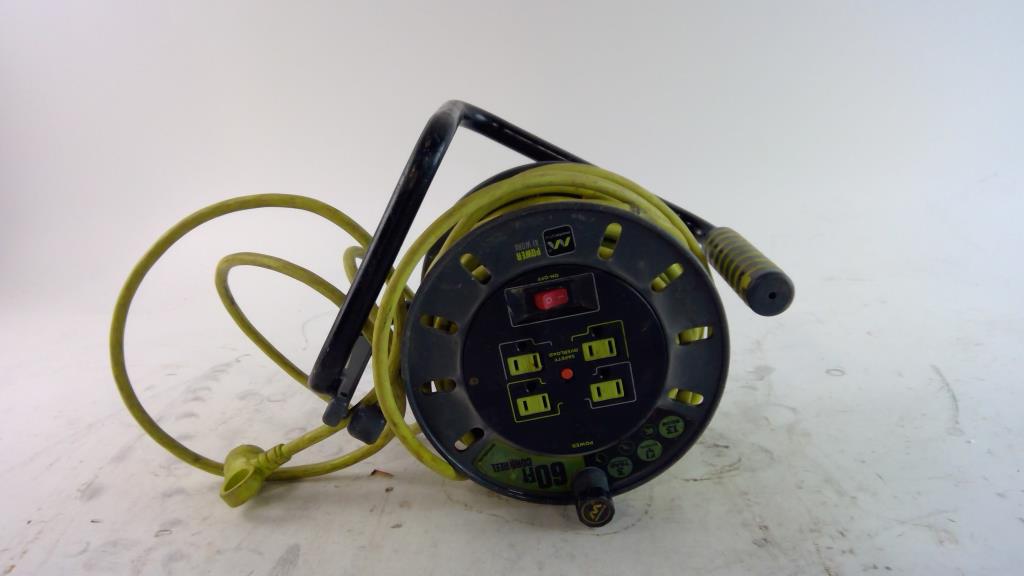 MasterPlug Core Reel Extension Cord | Property Room