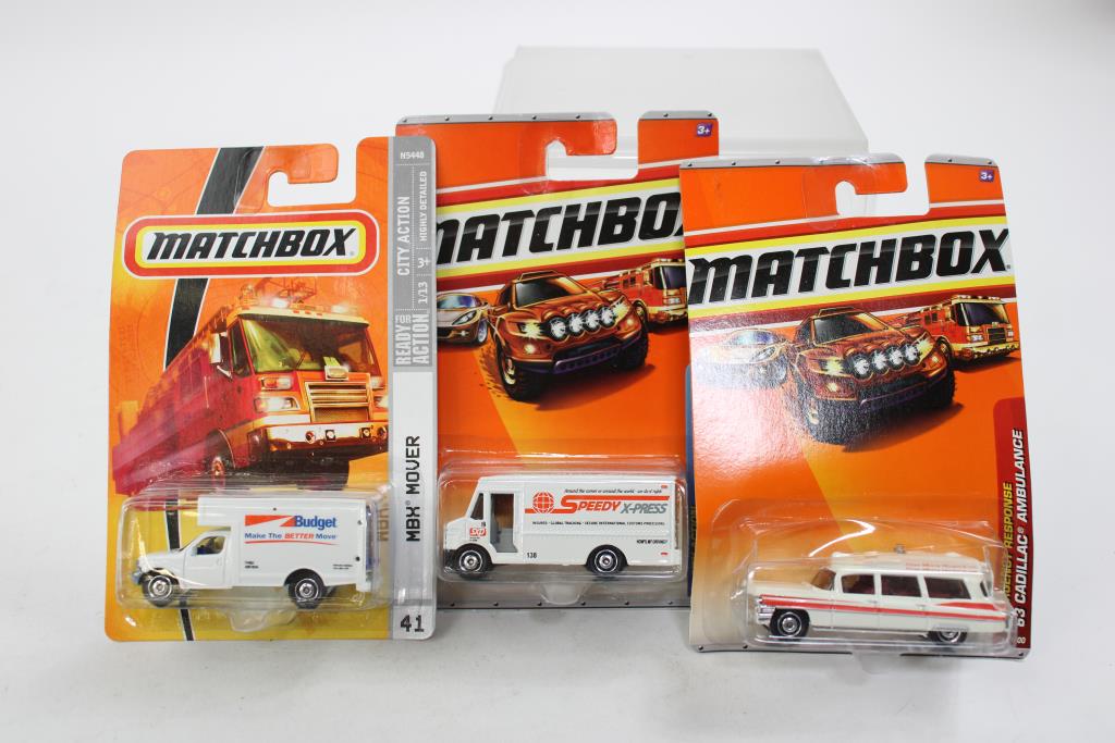 Matchbox Die Cast Cards, 5 Pieces | Property Room