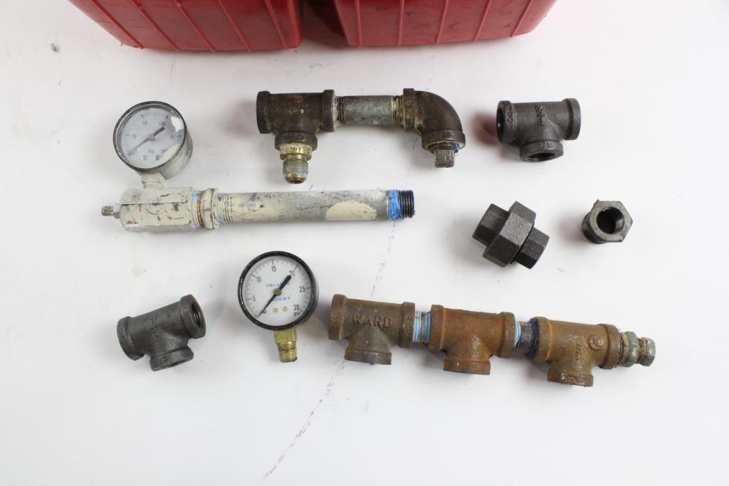 Matco And Other Pipe Fittings And More, 30+ Pieces | Property Room