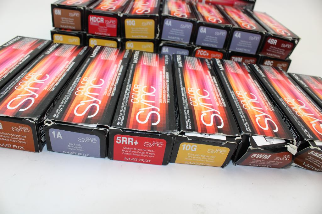 Matrix Assorted Color Sync Demi-permanent Colors; 15+ Pieces | Property ...