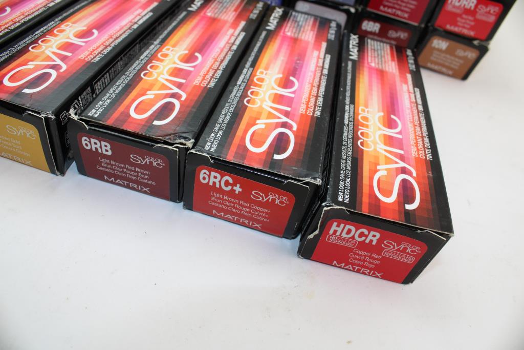 Matrix Assorted Color Sync Demi-permanent Colors; 15+ Pieces | Property ...
