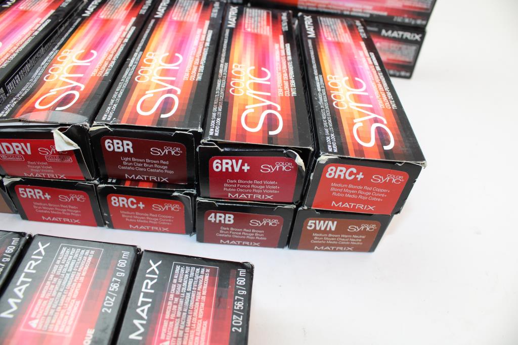 Matrix Assorted Color Sync Demi-permanent Colors; 15+ Pieces | Property ...