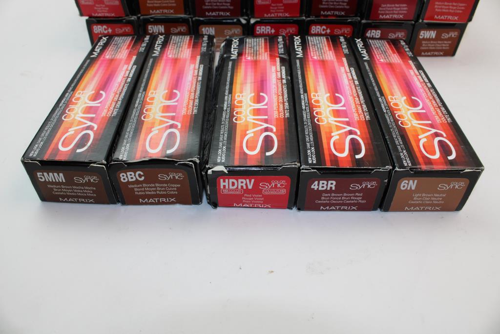 Matrix Assorted Color Sync Demi-permanent Colors; 15+ Pieces | Property ...