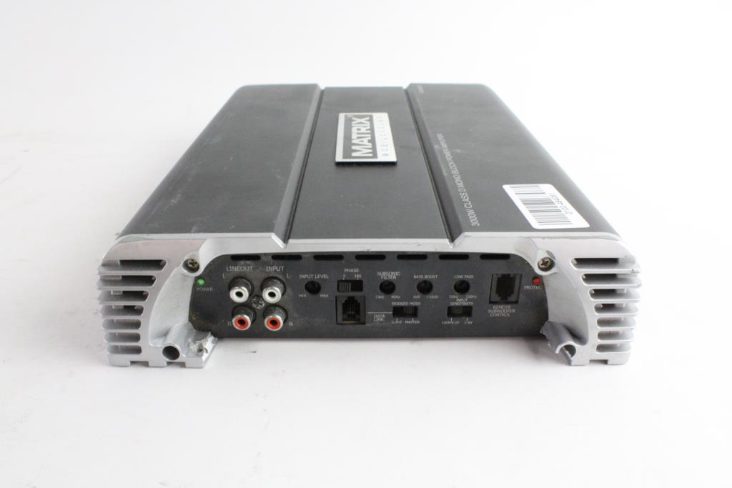 Matrix Car Amplifier | Property Room