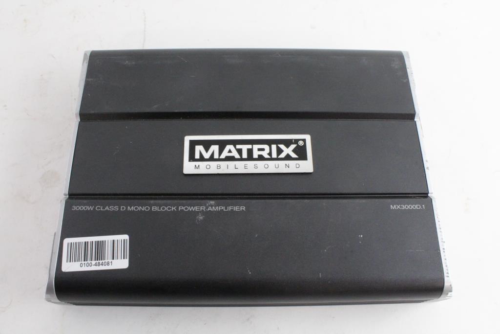 Matrix Car Amplifier | Property Room