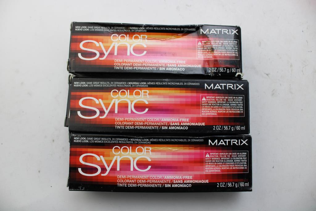 Matrix Color Sync Demi Permanent Color, Cream Color And More: 10 ...