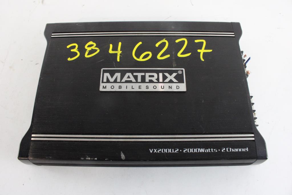 Matrix Mobile Sounds Car Amp | Property Room
