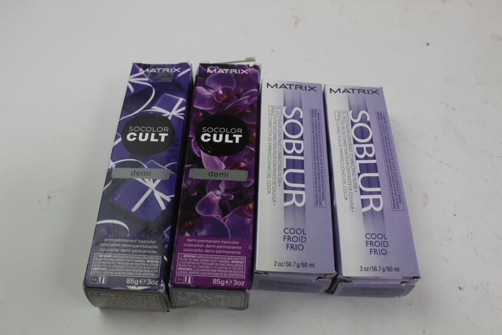 Matrix Soblur Correcting Filter And Socolor Cult Demi-Permanent ...