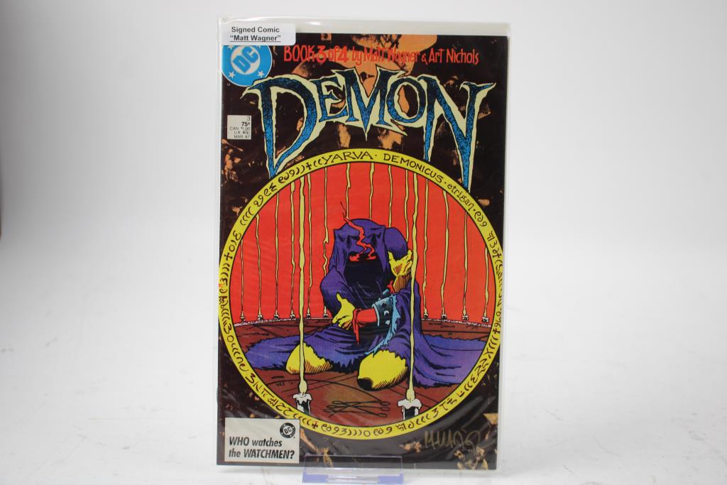 Matt Wagner Autographed Comic Book | Property Room