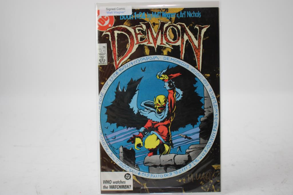 Matt Wagner Autographed Comic Book | Property Room