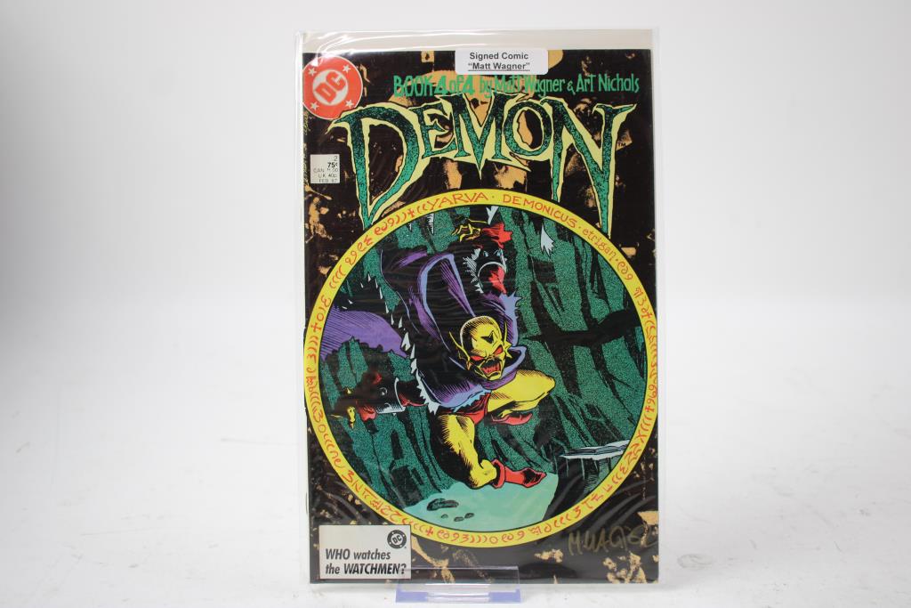 Matt Wagner Autographed Comic Book | Property Room