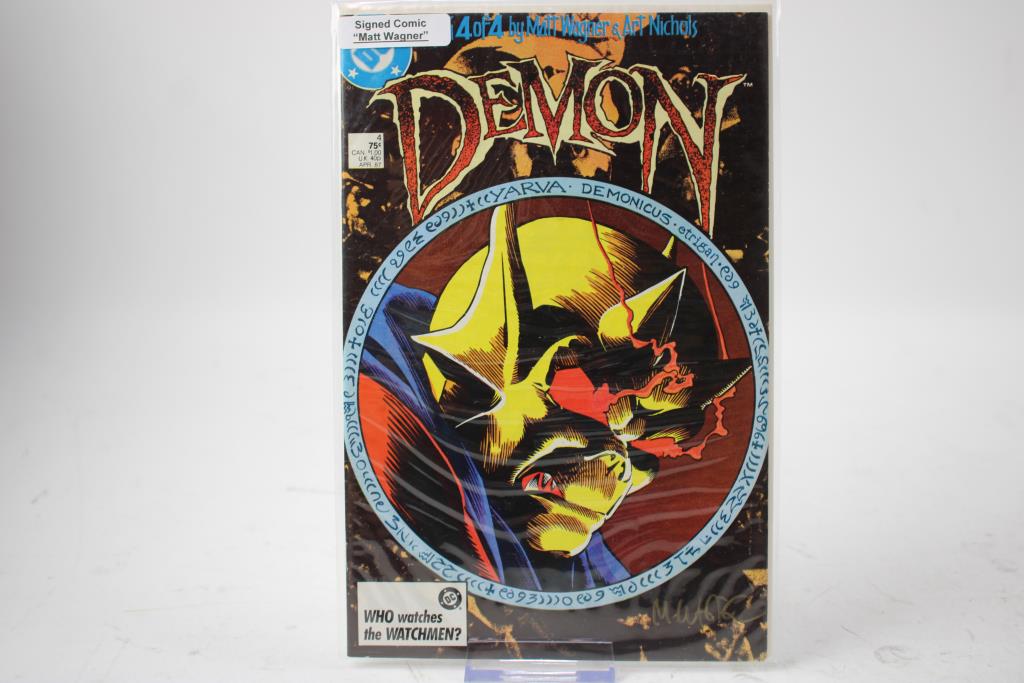 Matt Wagner Autographed Comic Book | Property Room