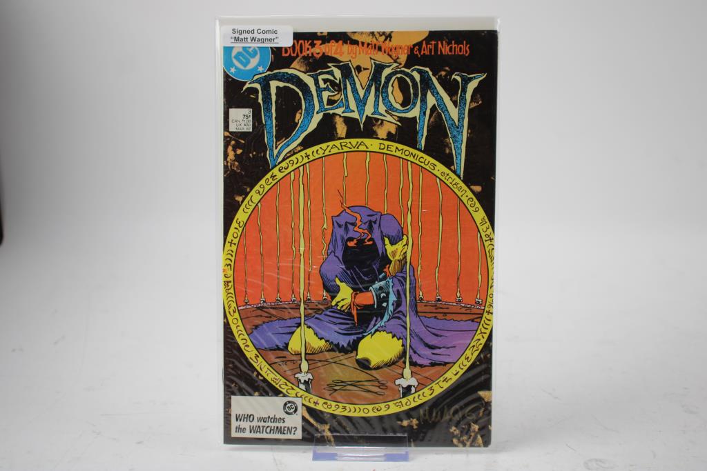 Matt Wagner Autographed Comic Book | Property Room