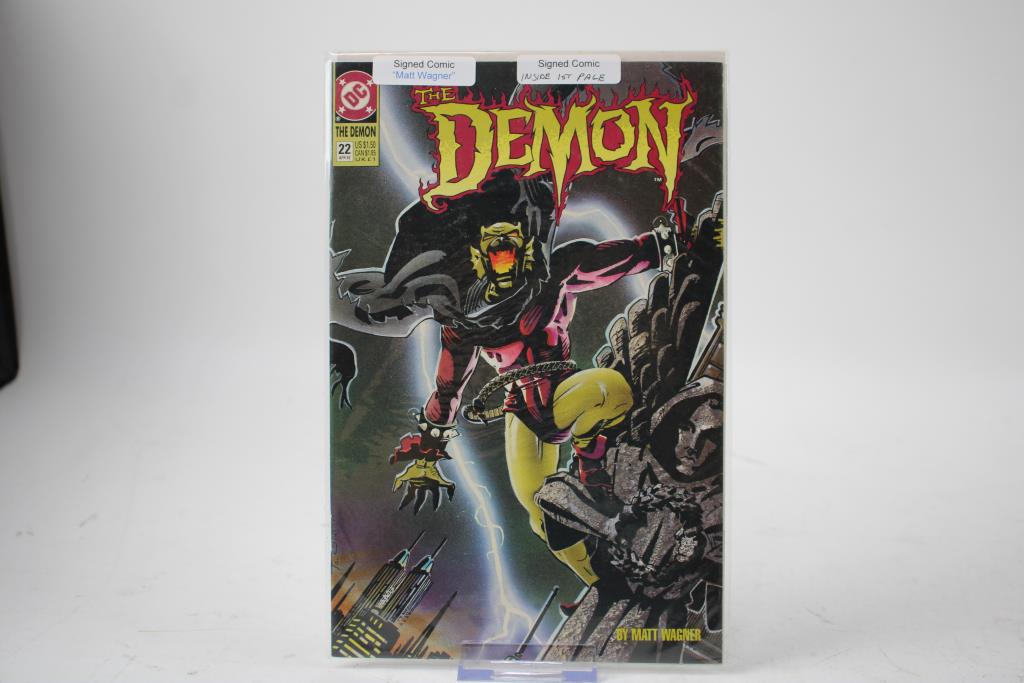 Matt Wagner Autographed Comic Book | Property Room