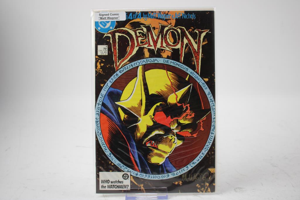 Matt Wagner Autographed Comic Book | Property Room