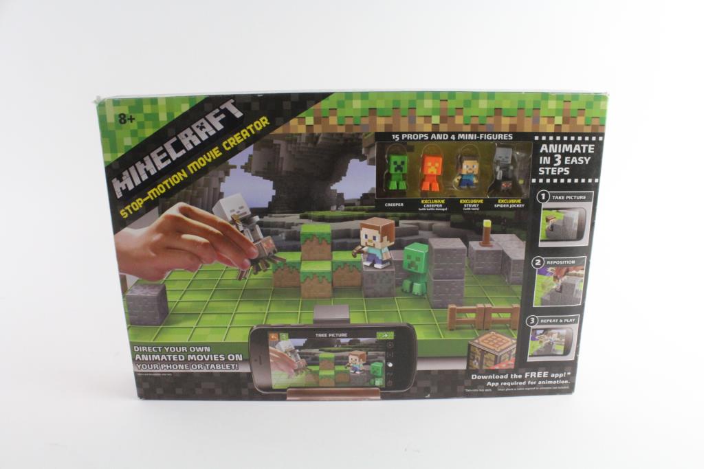 Mattel Mojang Minecraft Stop-Motion Movie Creator | Property Room