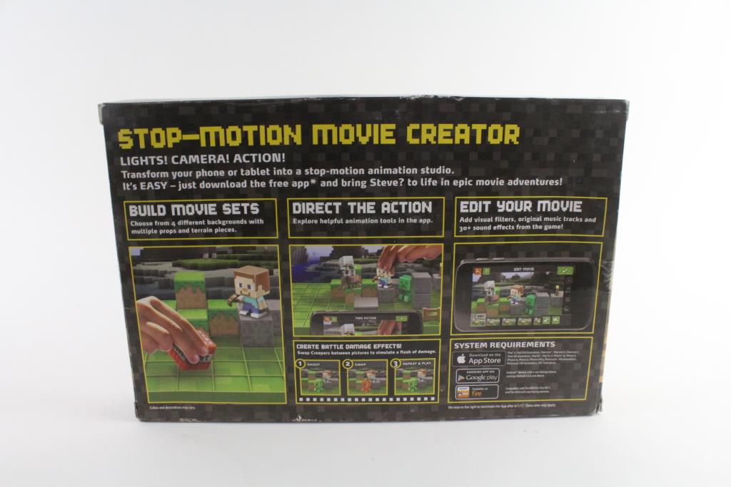 Mattel Mojang Minecraft Stop-Motion Movie Creator | Property Room