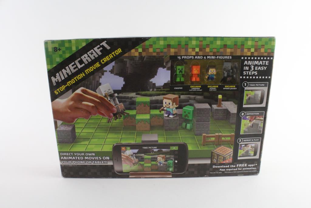 Mattel Mojang Minecraft Stop-Motion Movie Creator | Property Room